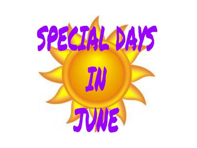 Is June A Special Month