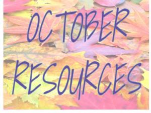Learning Resources for Special Days in October | Still Learning ...